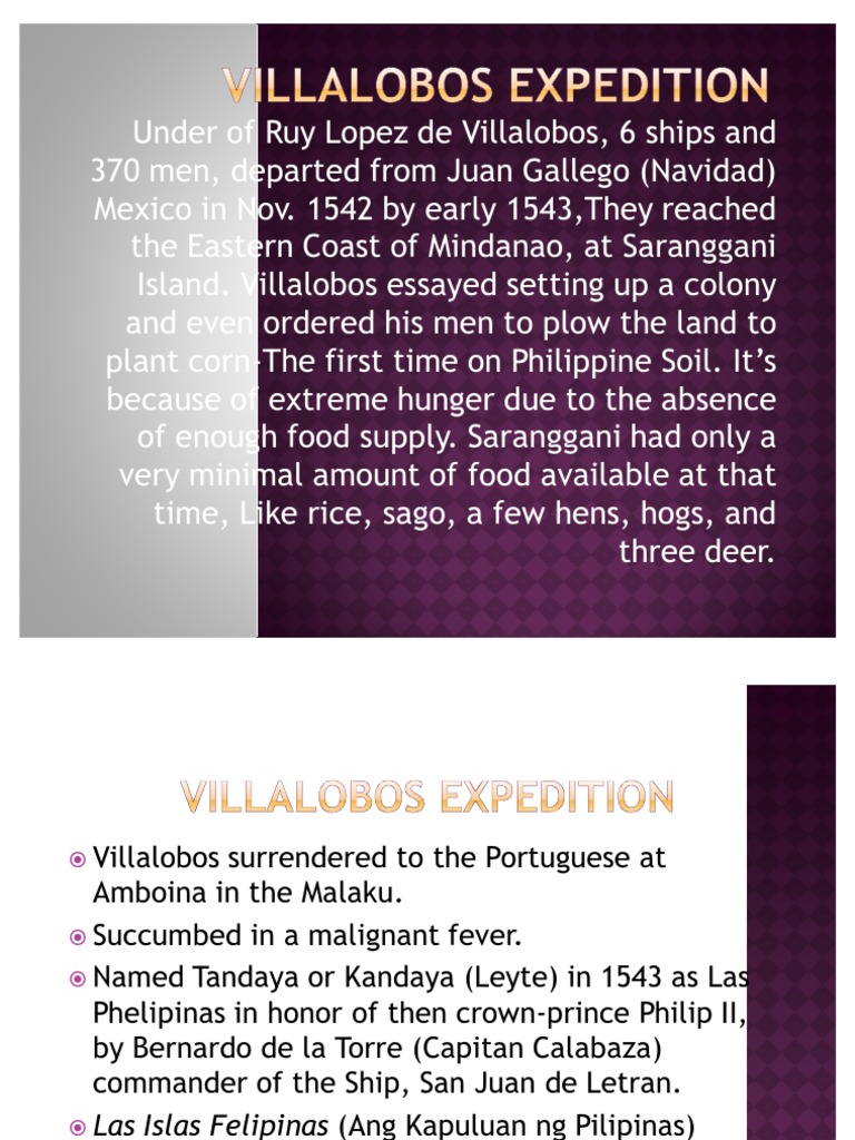 Villalobos Expedition | PDF