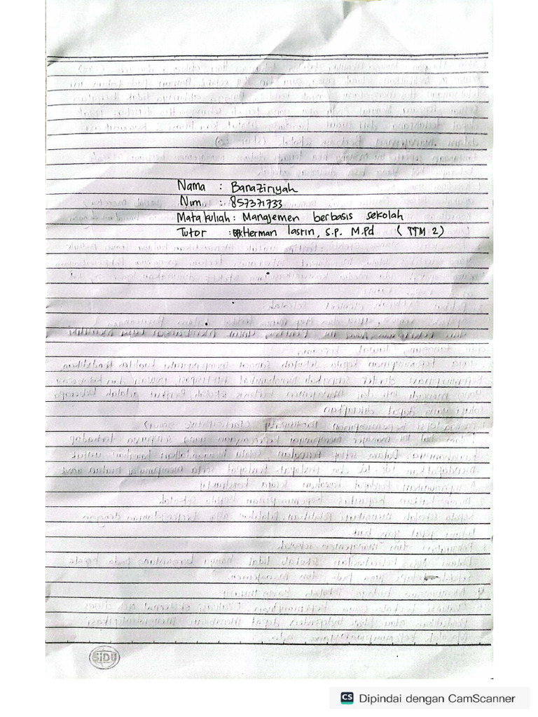 TTM2 MBS Banaziriyah | PDF