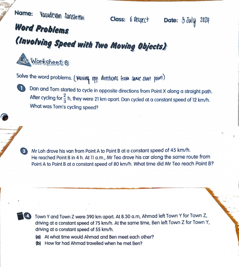 Speed Qns Gs Math 6july | PDF