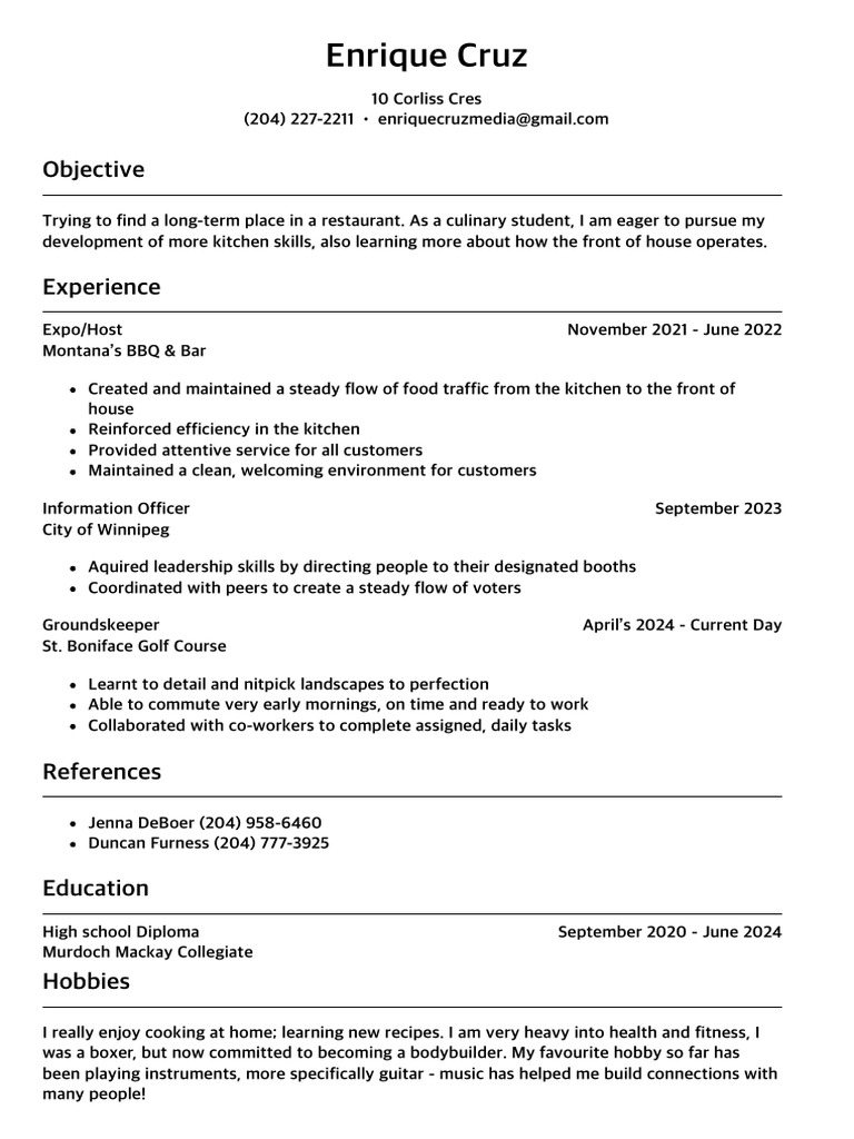 Important Resume | PDF