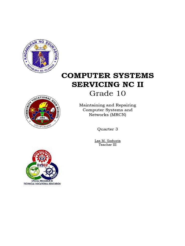 CSS 10 Q3 W1 8 Infosheet 2 | PDF | Wi Fi | Computing
