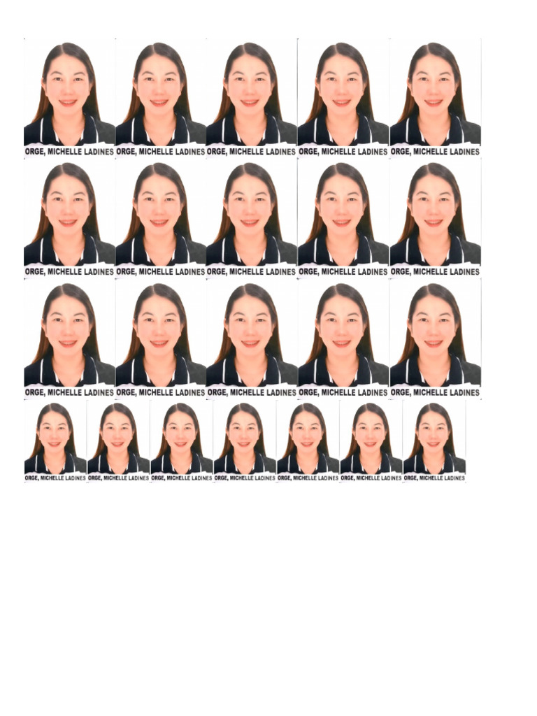Id Picture Passport Size | PDF