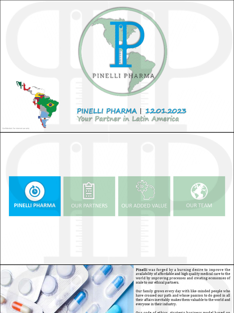 Pinelli_Pharma _Final_230216_165902 | PDF | Pharmaceutical Industry | Market Access