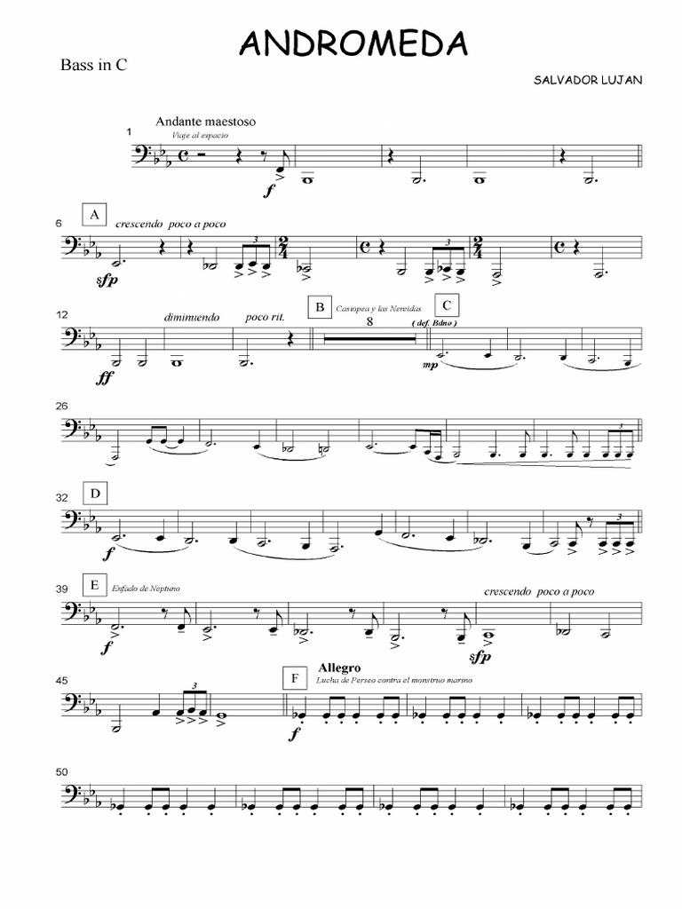 Andromeda 20 Bass C | PDF