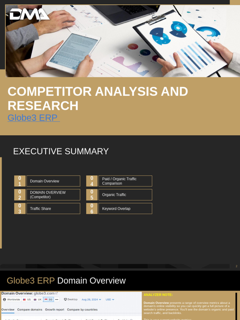 Globe3 ERP Competitor Analysis | PDF | Search Engine Optimization | Indexes