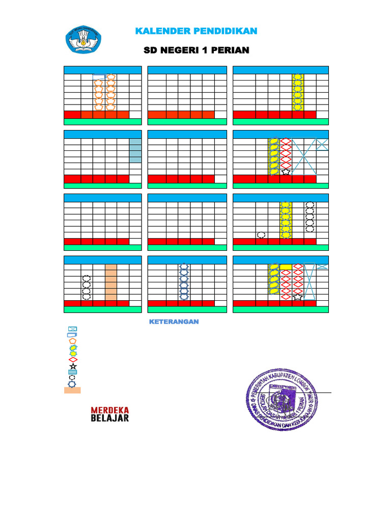 Kaldik - SDN - 1 - Perian - TP. - 2024-2025 (Genap) | PDF