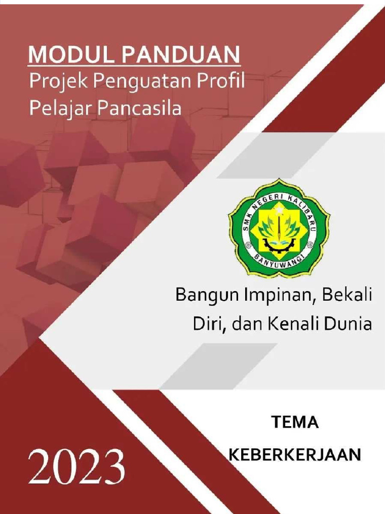 PDF Modul p5 Kebekerjaan SMKN Kalibaru - Compress | PDF