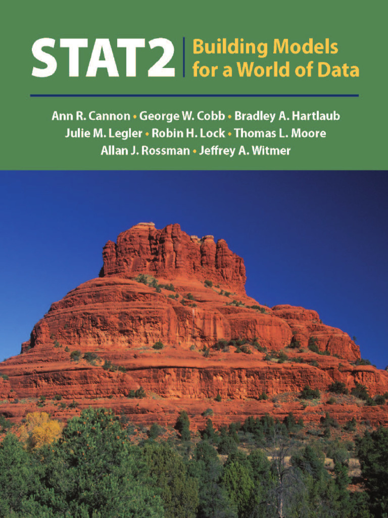 Stat2 by Ann R. Cannon | PDF | Dependent And Independent Variables | Categorical Variable
