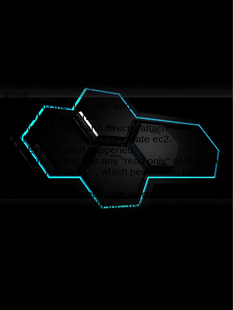 AWS IAM Assignment | PDF