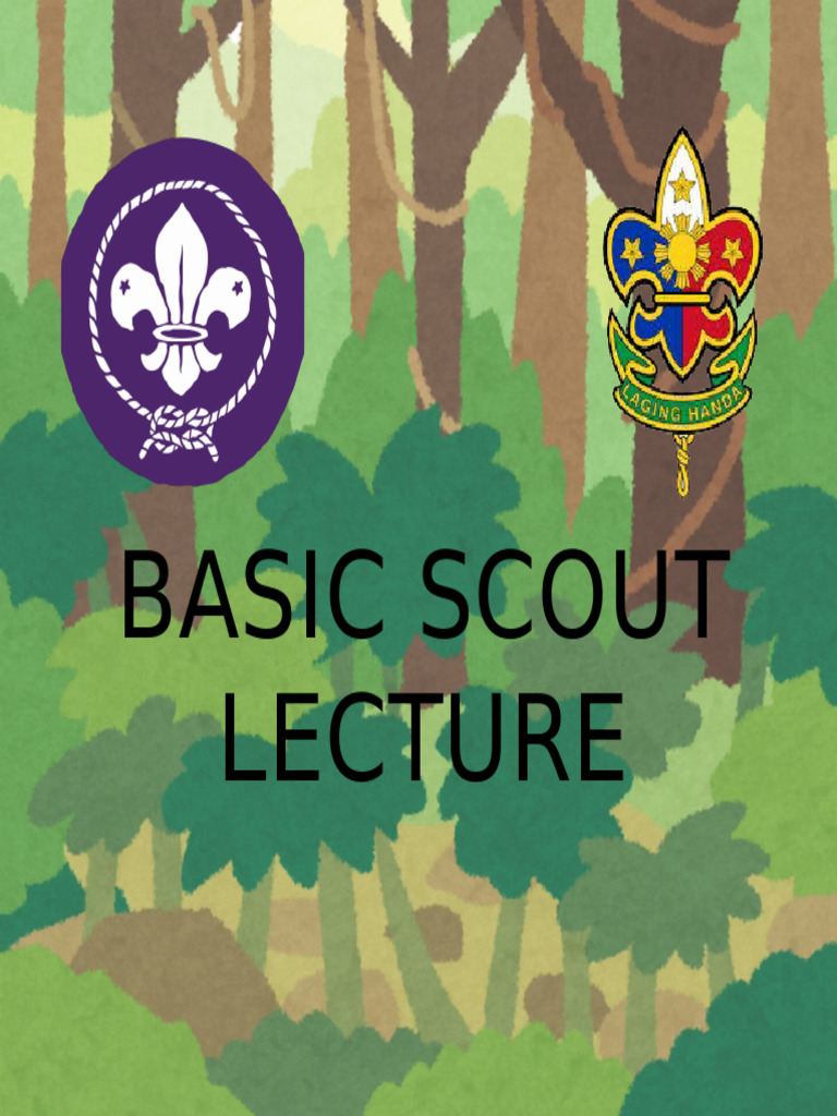 Senior Scout Basic Lecture - PPTX 20241122 174611 0000 | PDF