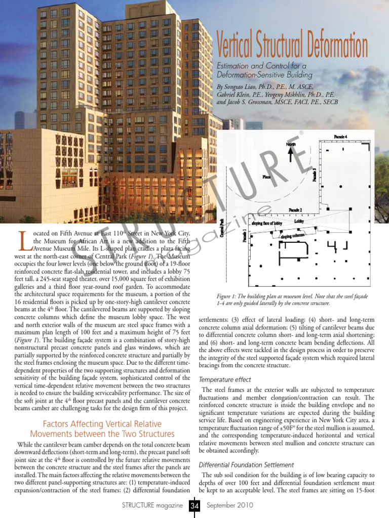 SF Verticalsd Liao Sept10 | PDF | Beam (Structure) | Column