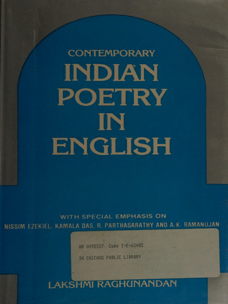 WM Ezekiel. Kamala Das. R. Parthasarathy AND A.K - Ramanujan | PDF ...