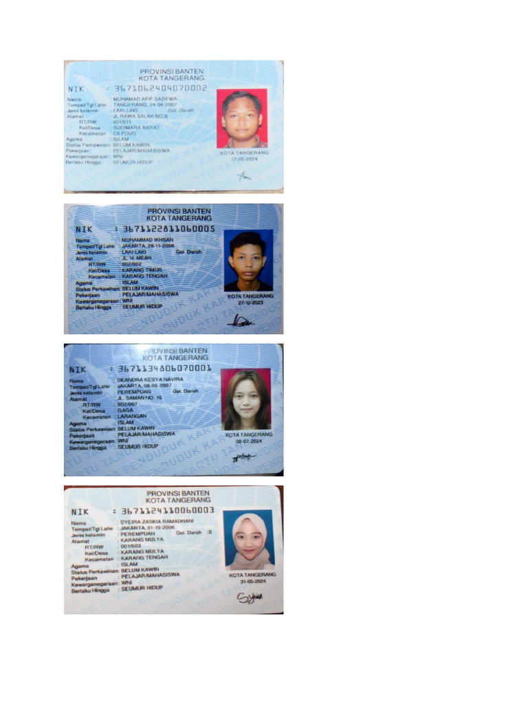 Data KTP Peserta Superdeal | PDF