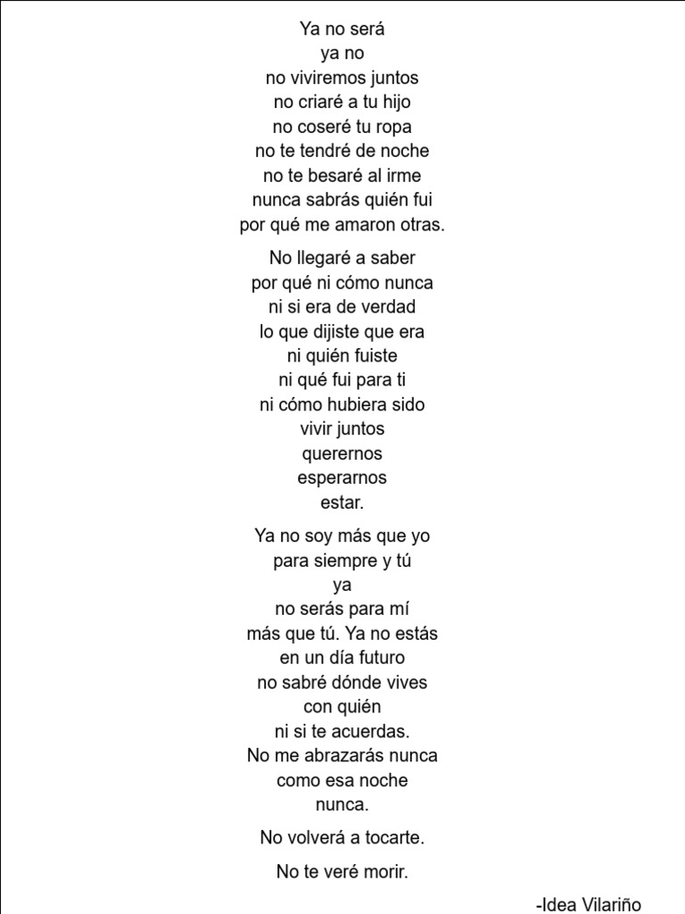 Ya No | PDF