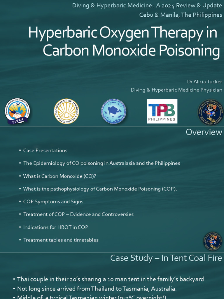 3 - CO Poisoning - Philippines FINAL | PDF | Medicine | Medical Specialties