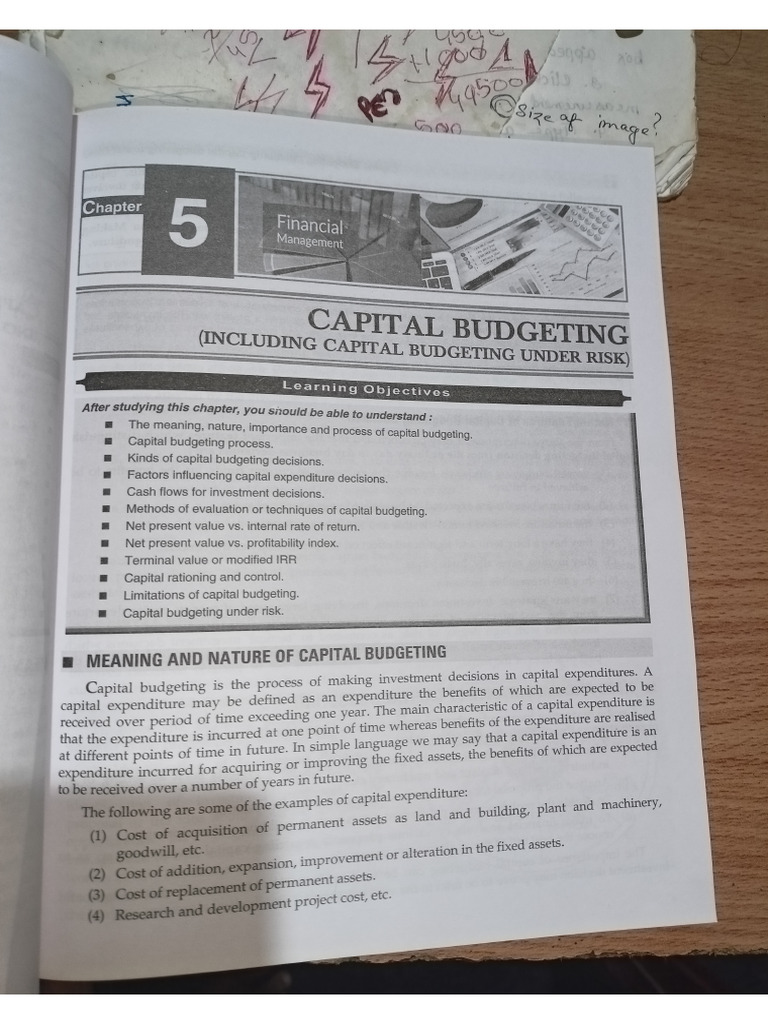 unit 2 Capital Budgeting | PDF