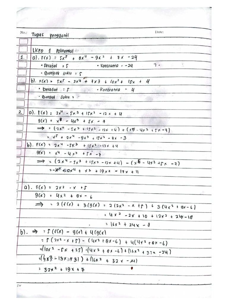 REKAP NILAI MATEMATIKA 1 | PDF