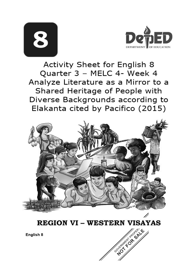 q3 Booklet Ready Module4 Eng8 Las G8q3m4w4.docx 1 1 | PDF | Learning
