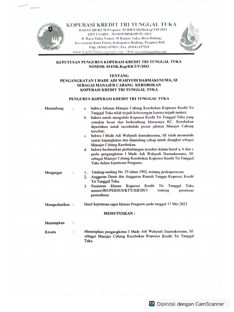 SK Pak Dedik Baru | PDF