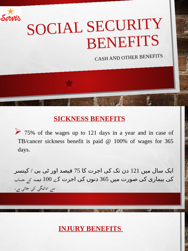 Social Security Benefits | PDF