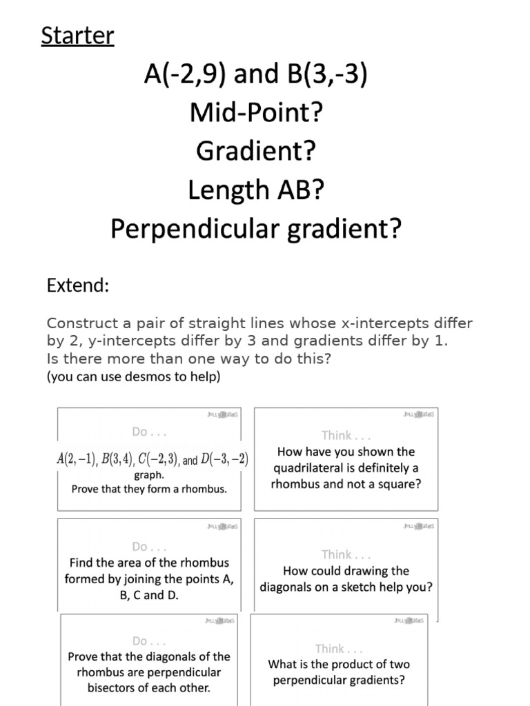 Straight Line Graphs | PDF