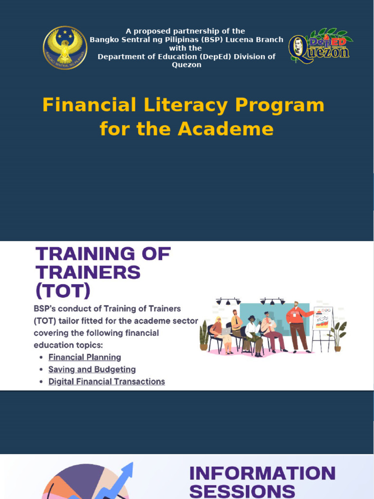 Financial Literacy Program | PDF