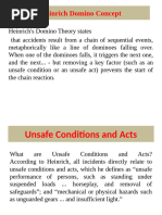 Domino Model of Accident Causation | PDF | Causality