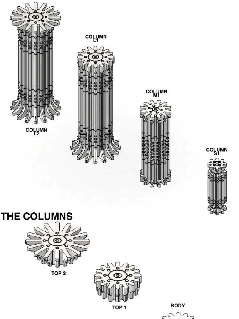 Necrossia - Monuments - The Columns - Parts Catalog | PDF