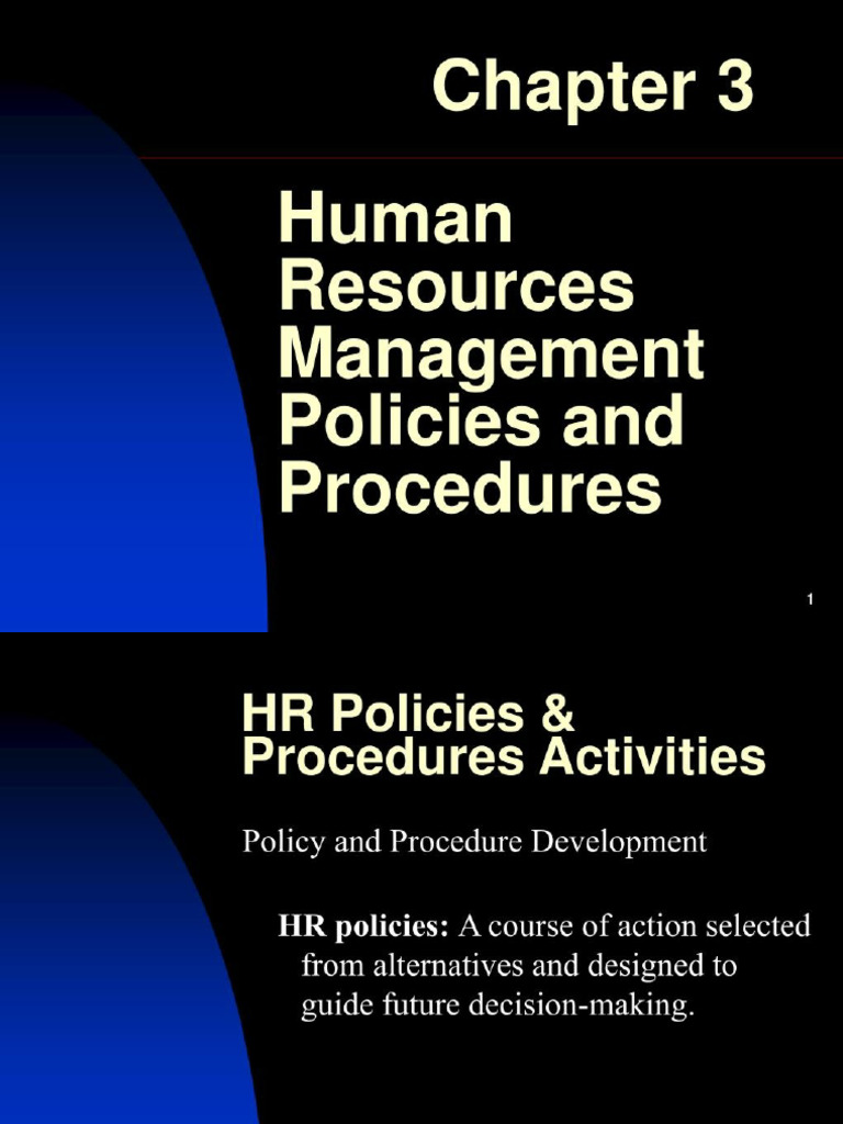 HR Policies | PDF