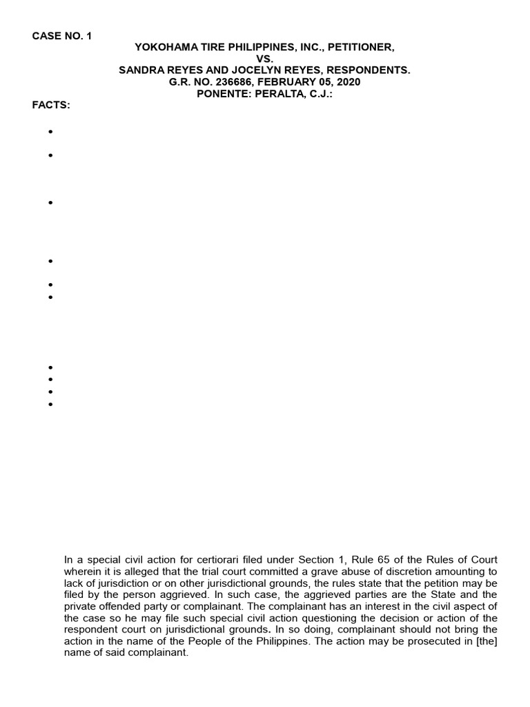 CIVPRO2 -1ST | PDF | Appeal | Certiorari