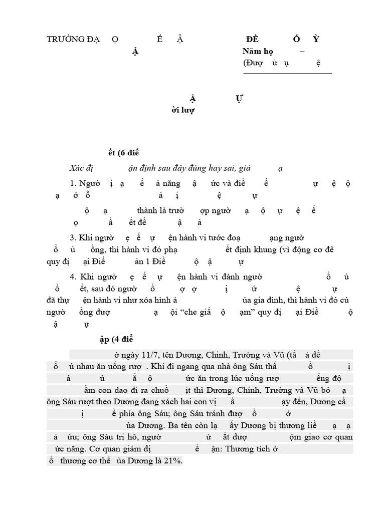 Đề LHS1 K19.501-502 | PDF