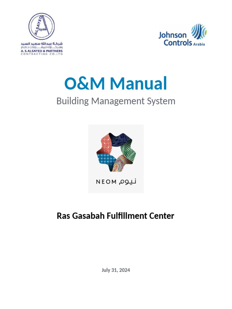 O&M Manual: Building Management System | PDF