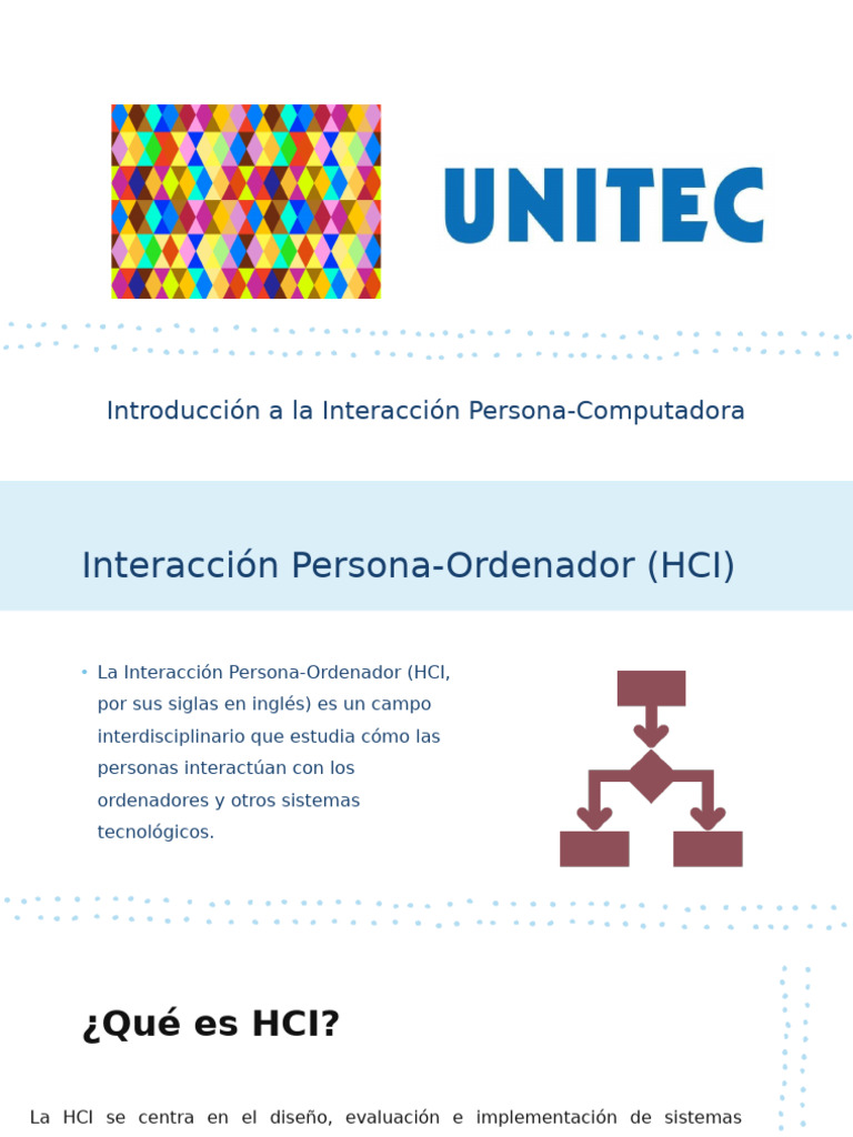 Introduccion HCI | PDF | La interacción persona-ordenador | Interfaces ...