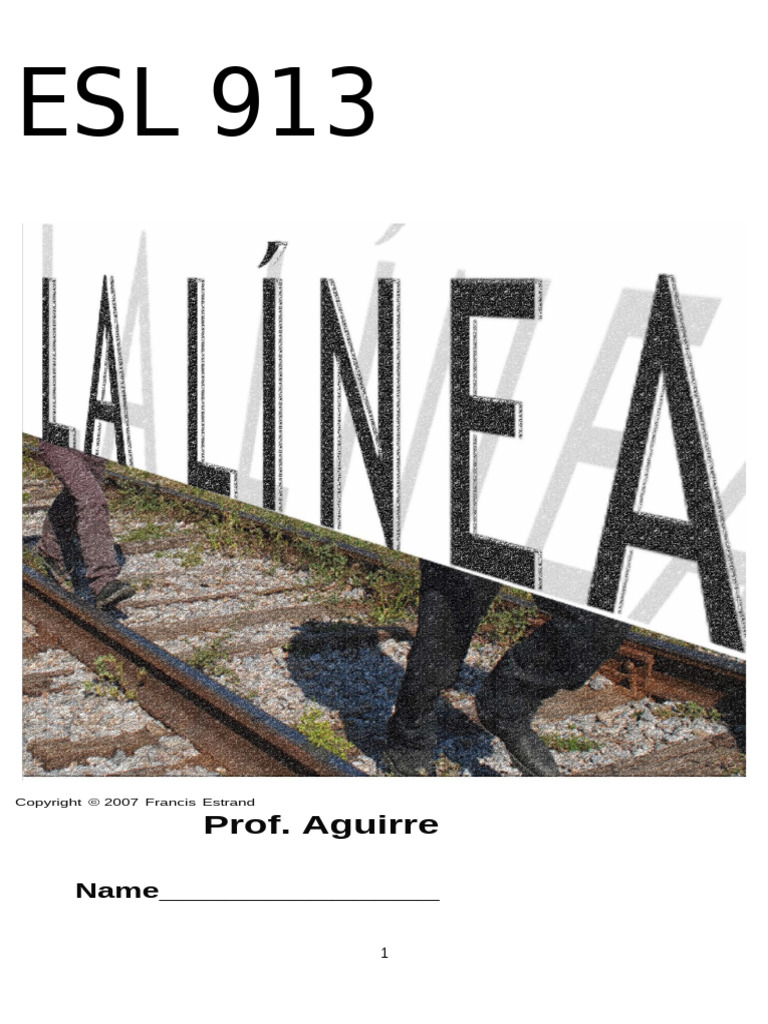 La+Linea+Booklet+a aguirre+REV+2024 | PDF | Adverb | Adjective