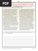 Connor Lassiter: Traits of Bravery and Resistance | PDF | Social ...