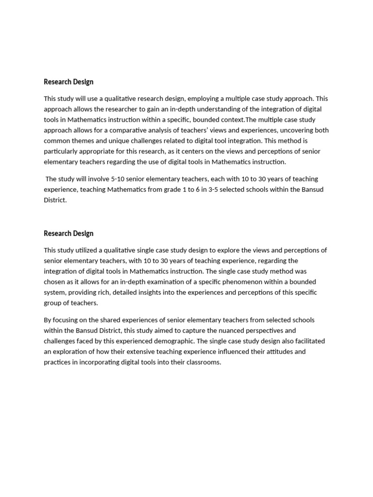 Research Design-WPS Office | PDF