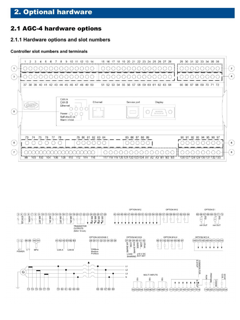 Dief Agc4 Mkii g1 Cummins | PDF