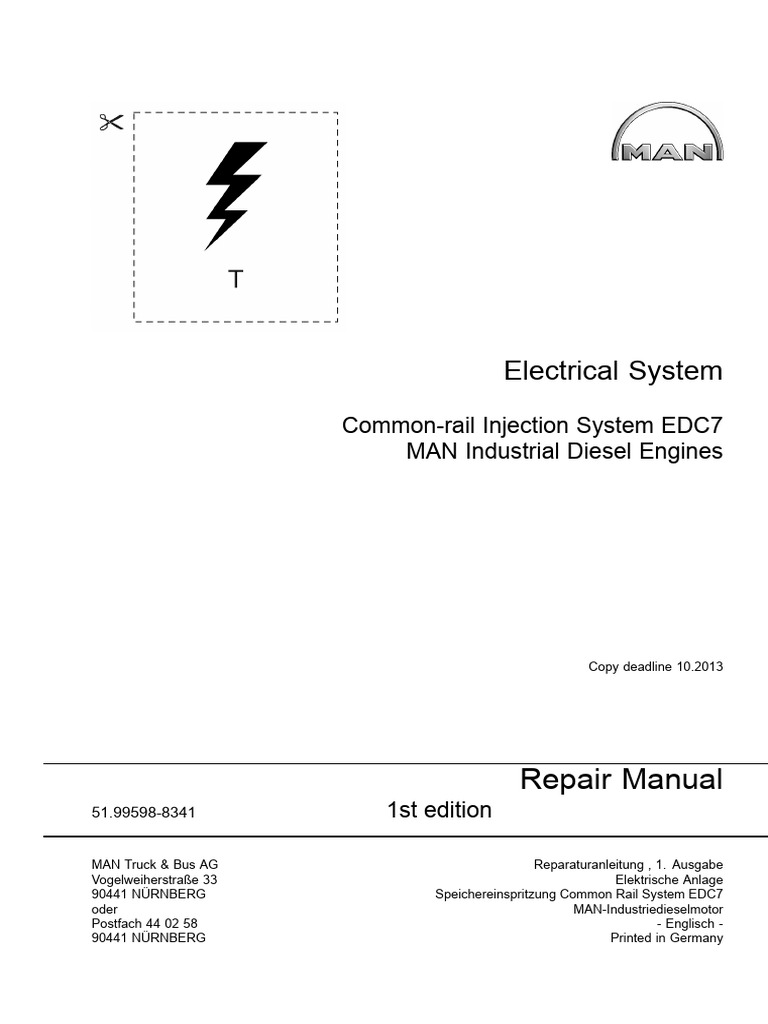 Electrical System EDC7 Repair Manual | PDF | Anti Lock Braking System ...