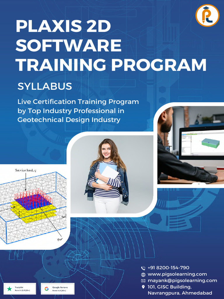 PLAXIS Software Training Syllabus | PDF | Deep Foundation | Foundation (Engineering)