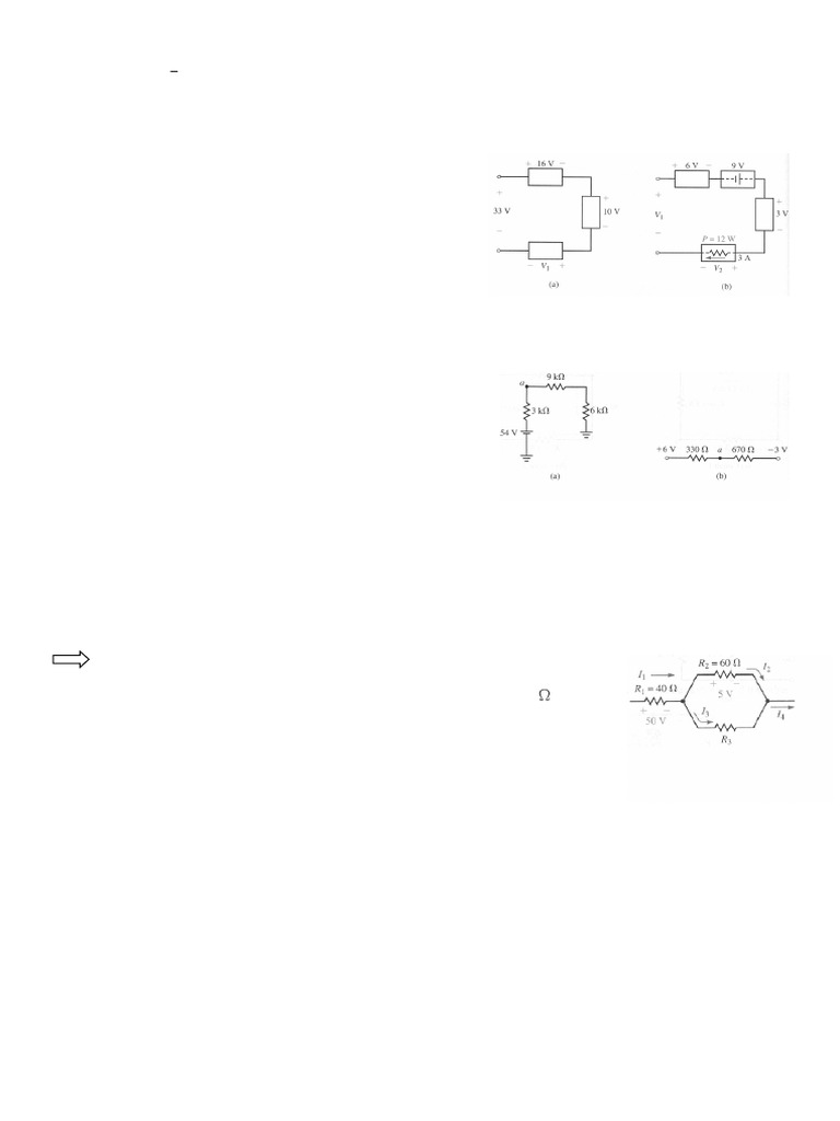 Tutorial 3C - Simple DC Circuit 3 | PDF | Electrical Network | Voltage