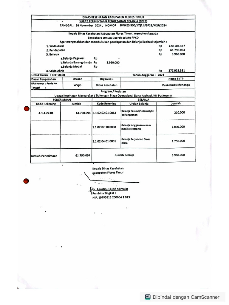 sp2b JKN Oktober | PDF