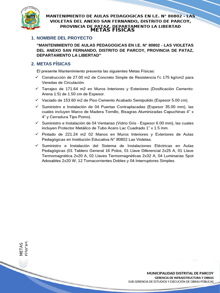 2_Metas Físicas OK | PDF