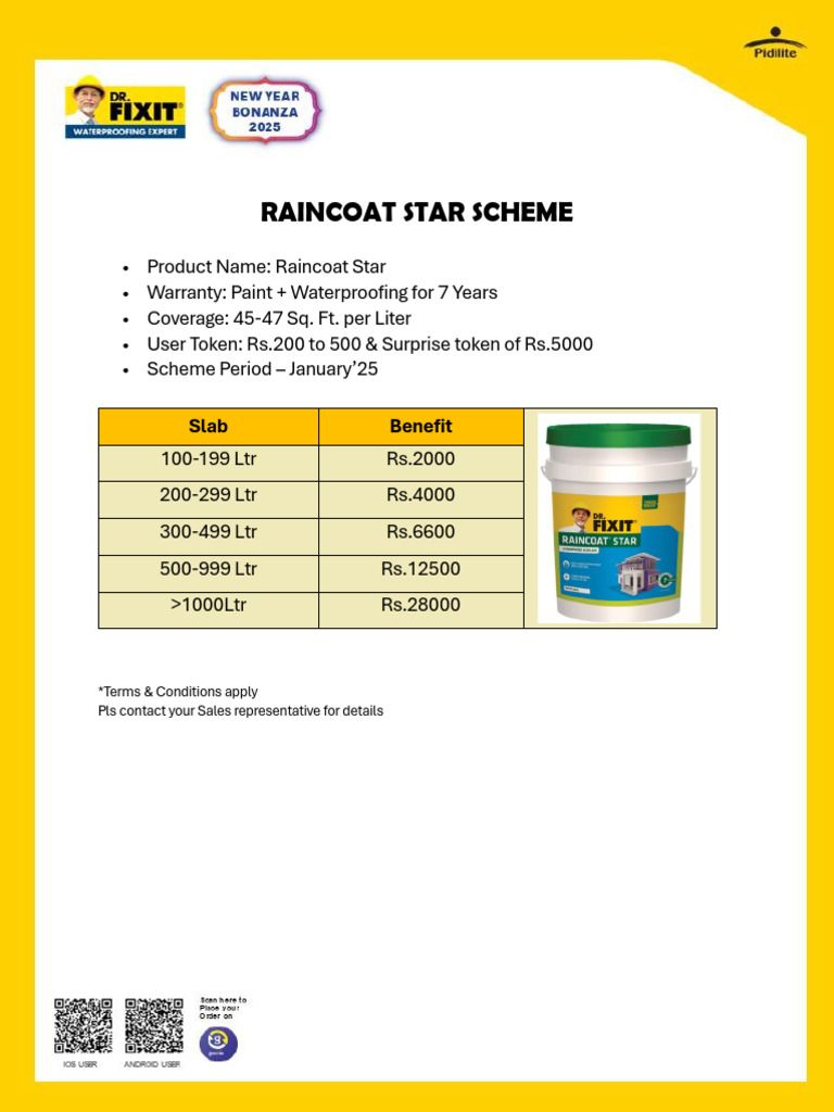 Raincoat Star Scheme | PDF