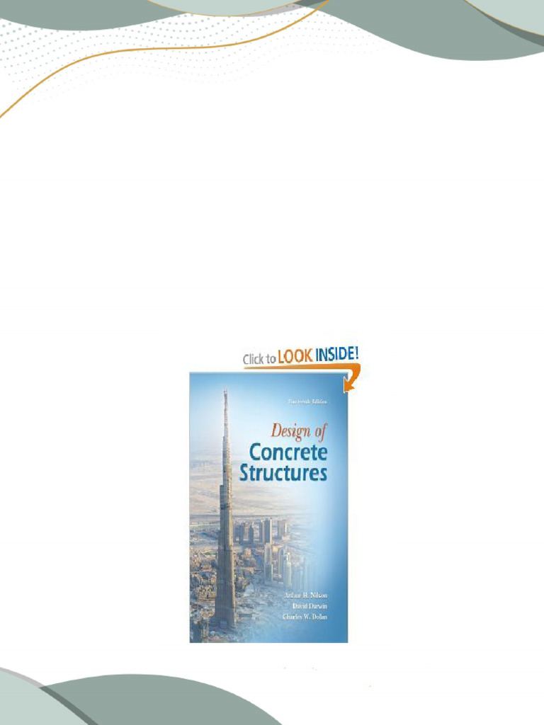 (FREE PDF Sample) Solution Manual For Design of Concrete Structures ...