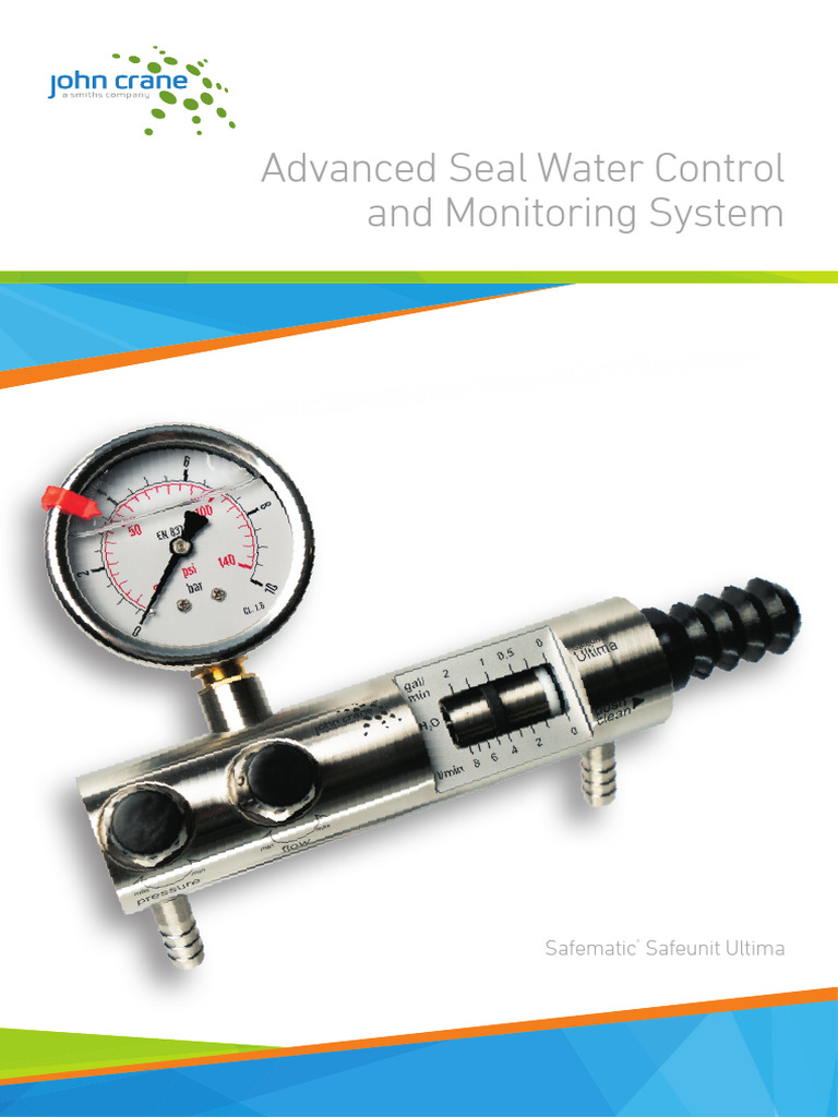 Advanced Seal Water Control and Monitoring System: Safematic Safeunit ...