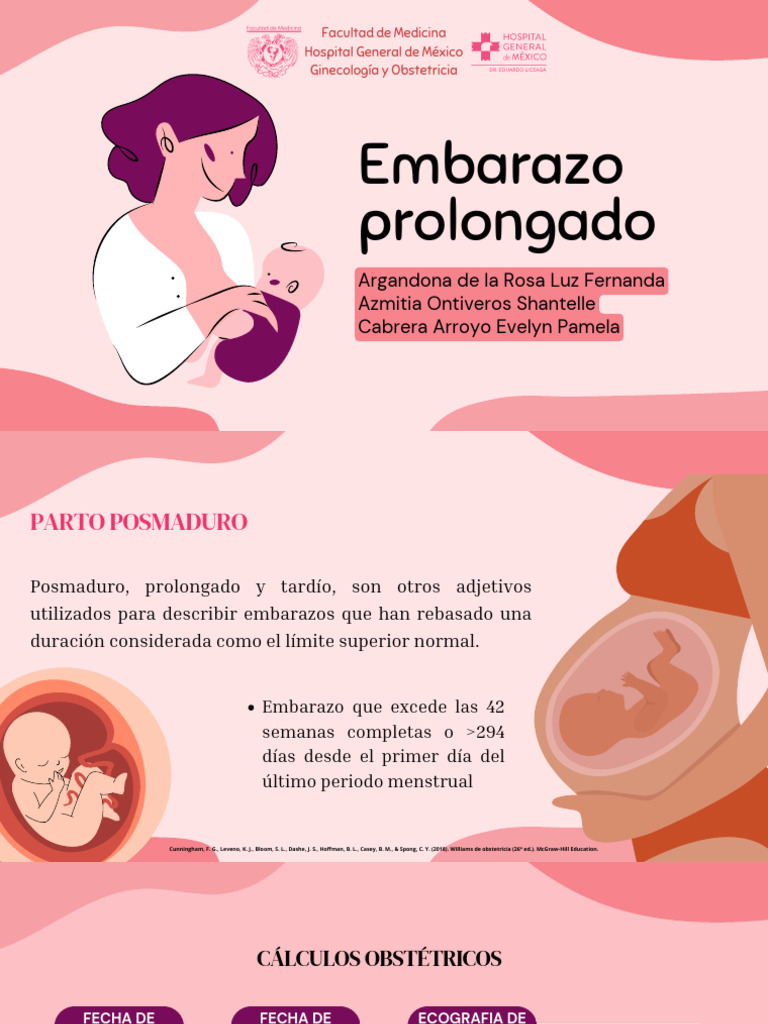 Embarazo Prolongado | PDF | El embarazo | Feto