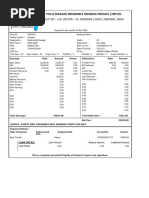 Infosys Limited Payslip Feb 2025 | PDF