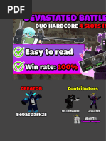 The EASIEST and MOST RELIABLE Way to Win SOLO HARDCORE || TDS Document ...