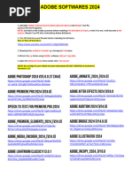 Adobe Master Collection Softwares | PDF