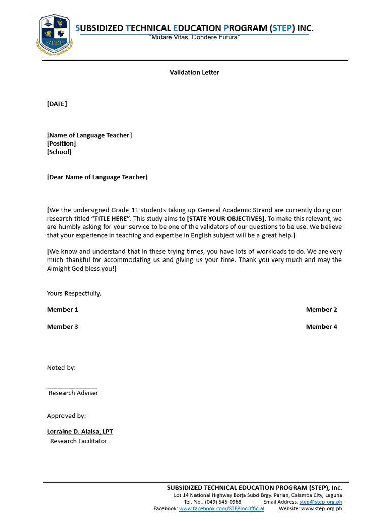 Validators Form | PDF